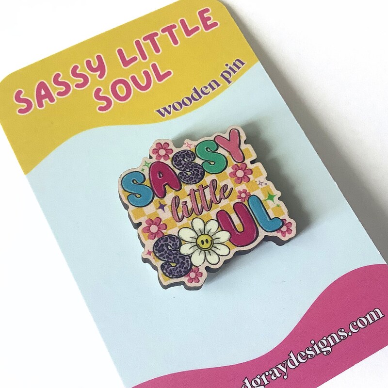 Sassy Pin - Etsy