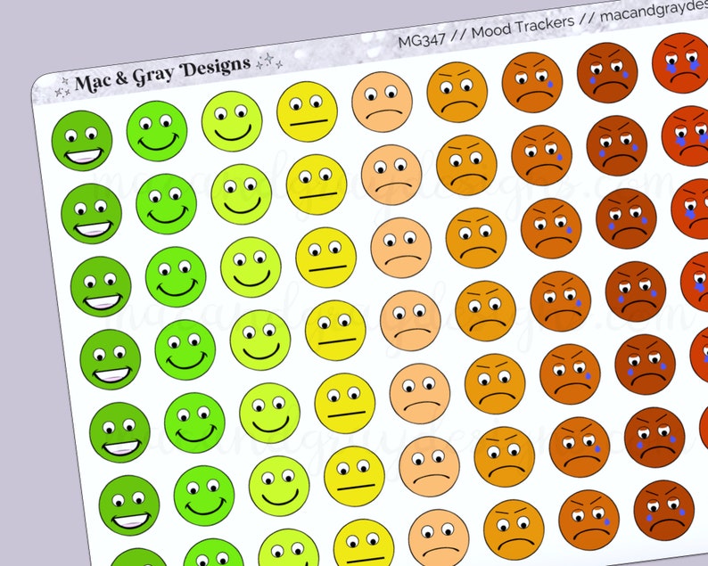 Mental Health Pain Scale Stickers // Self Care Mental Health - Etsy