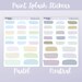 Paint Splash Stickers // Planner Sticker Essentials, Functional Planner ...
