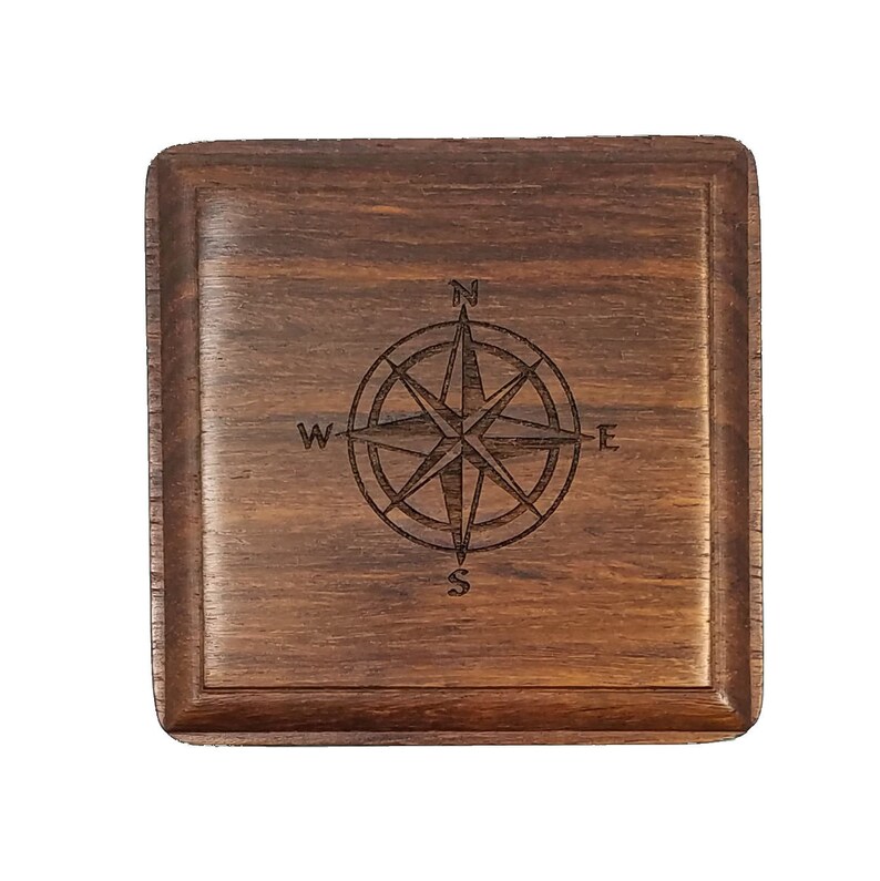 Engraved Compass Gift Personalized Compass for Graduation | Etsy