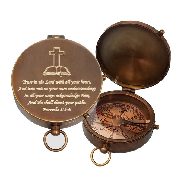 Laser Engraved Compass - Etsy