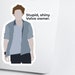 Stupid, Shiny Volvo Owner Sticker | Twilight Sticker | Edward Cullen ...