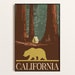 California Travel Print US State Poster - Etsy