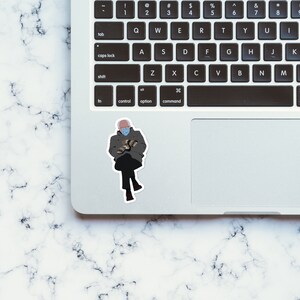 Bernie Sanders Sticker | Inauguration Meme | Bernie Mittens Stickers - Etsy
