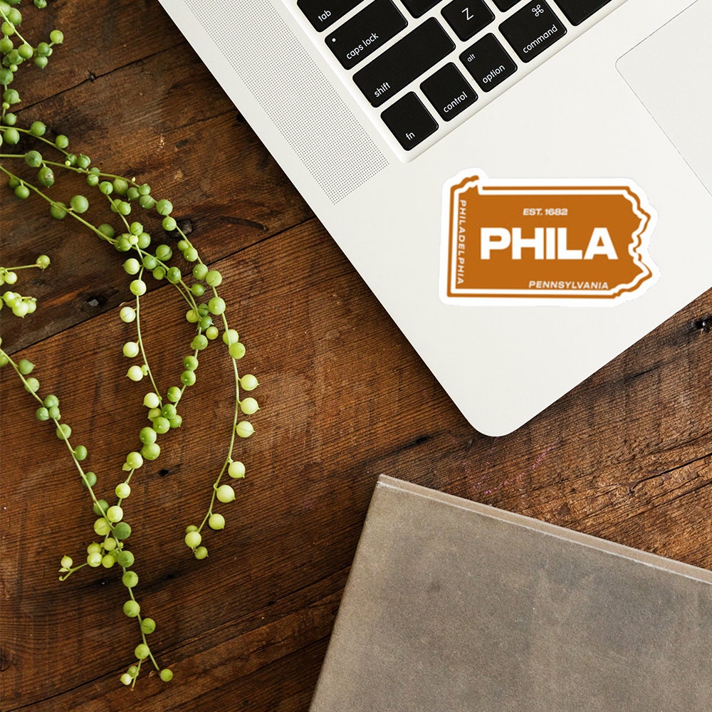 PHILA Vinyl Sticker Philadelphia, Pennsylvania State Stickers Philly ...