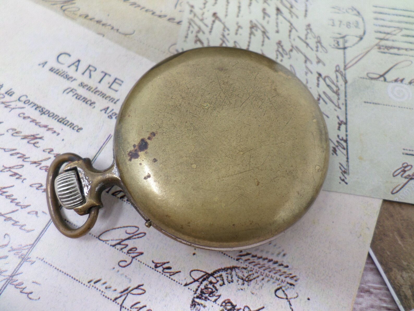 Vintage French Pocket Watch Antique Men's Pocket Watch - Etsy