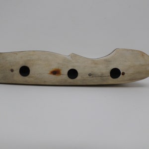 Vintage Greek Knife With Bone Handle, Souvenir From Crete, Greece, Hand ...