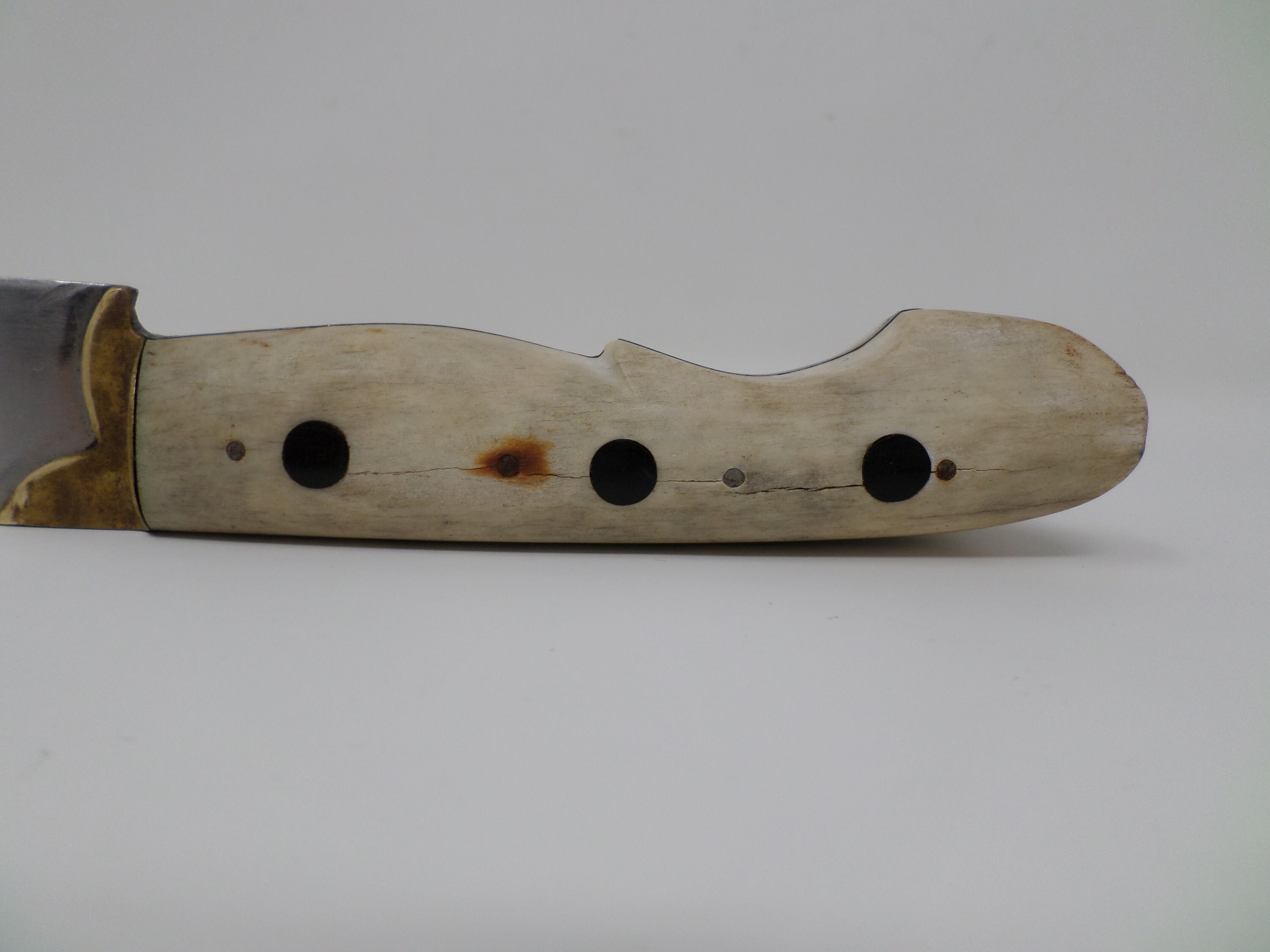 Vintage Greek Knife With Bone Handle Souvenir From Crete - Etsy