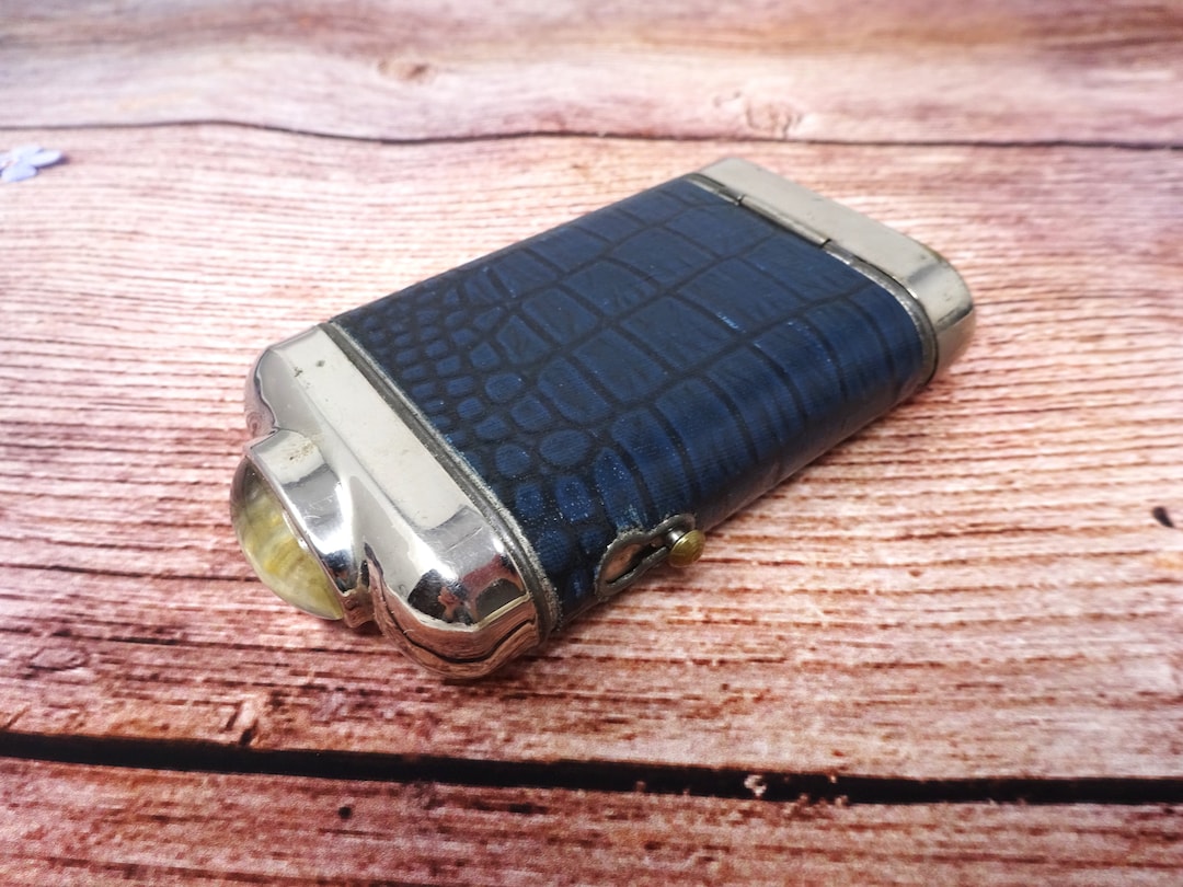 Linterna vintage, proyector antiguo, lámpara de bolsillo de señal de ...