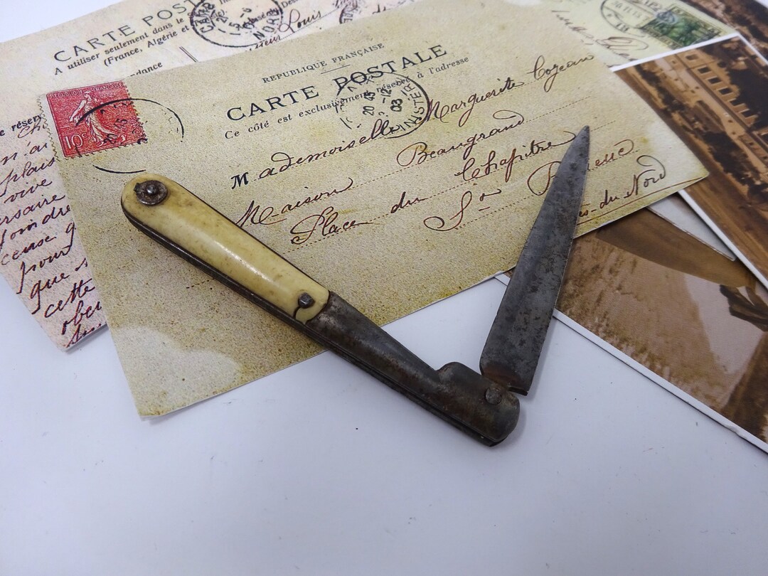 Corsican Vendetta Small Folding Knife, Vintage Pocket Knife, Old ...