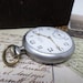 Vintage Pocket Watch "unic" With Porcelain Dial, French Antique Men's ...