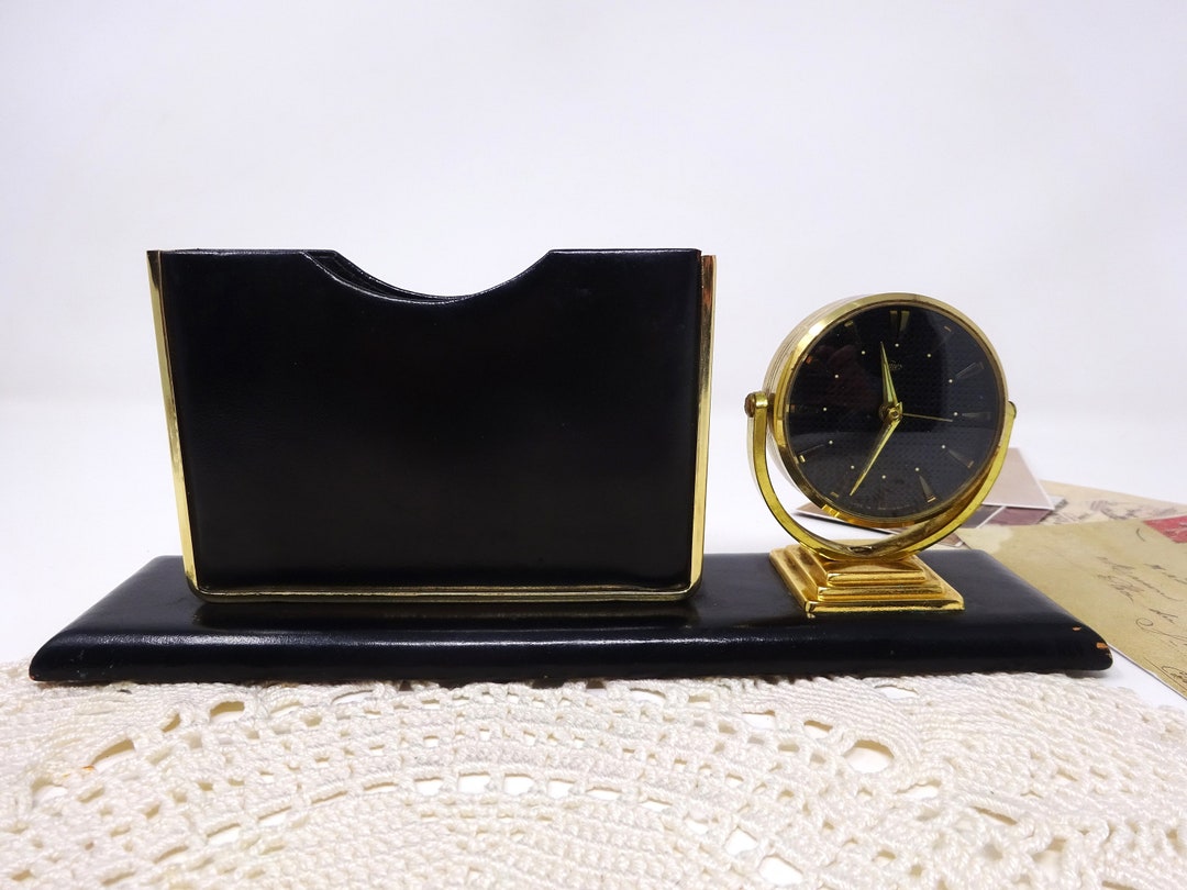 Emes Vintage German Desk Alarm Clock Mechanical Clock Retro - Etsy