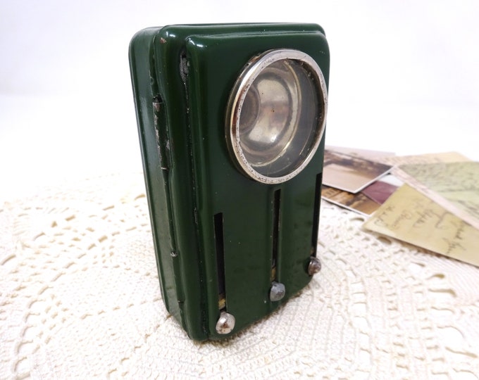 Vintage Signal Flashlight With 4 Colors, Collectible Floodlight, Old ...