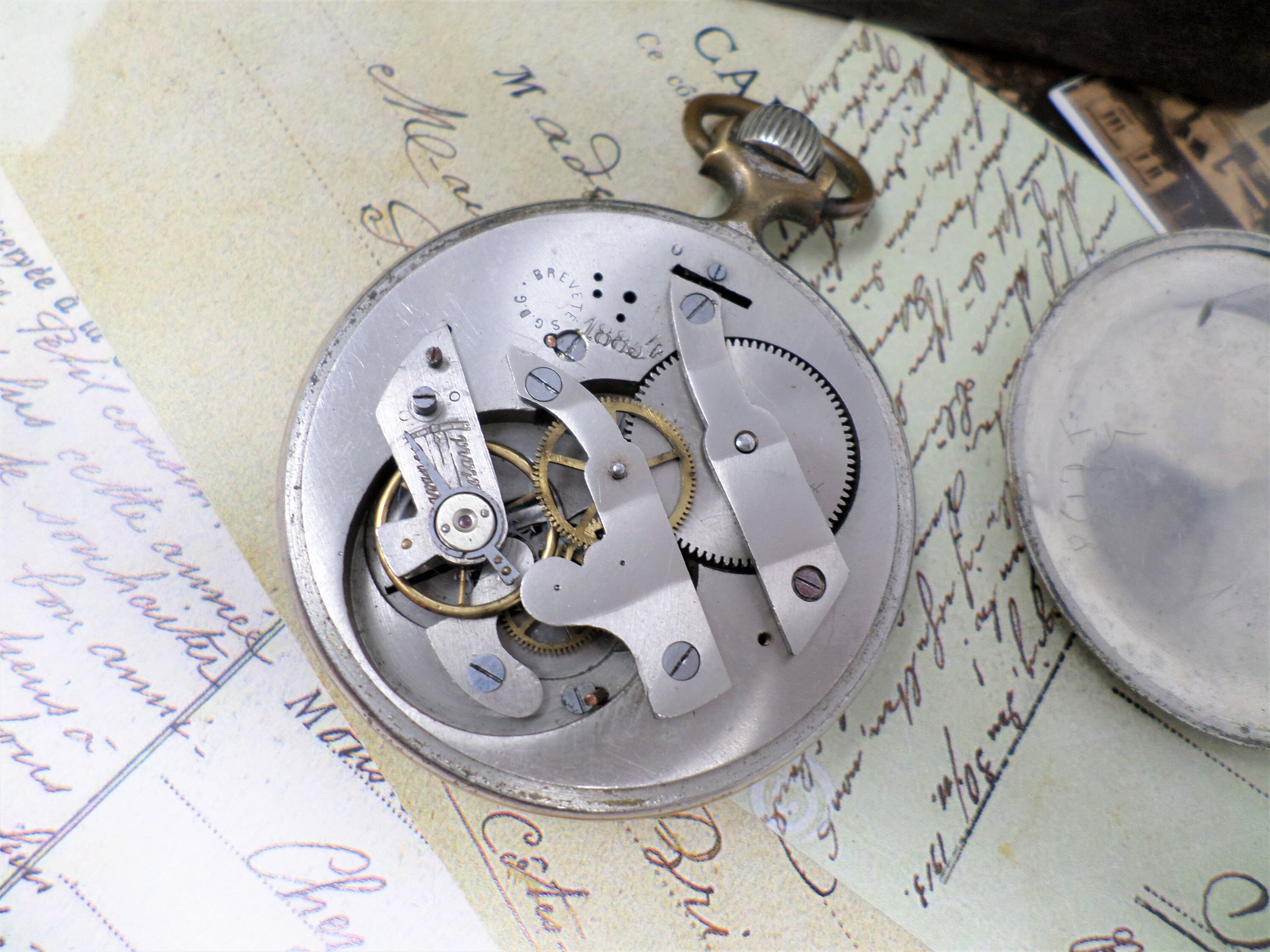 Vintage French Pocket Watch Antique Men's Pocket Watch - Etsy