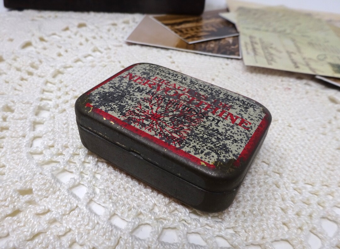 Vintage Medical Pharmacy Tin Box, French Medicine Box, Pharmaceutical ...