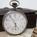 Vintage Chronometer Pocket Watch With Porcelain Dial, French Antique ...