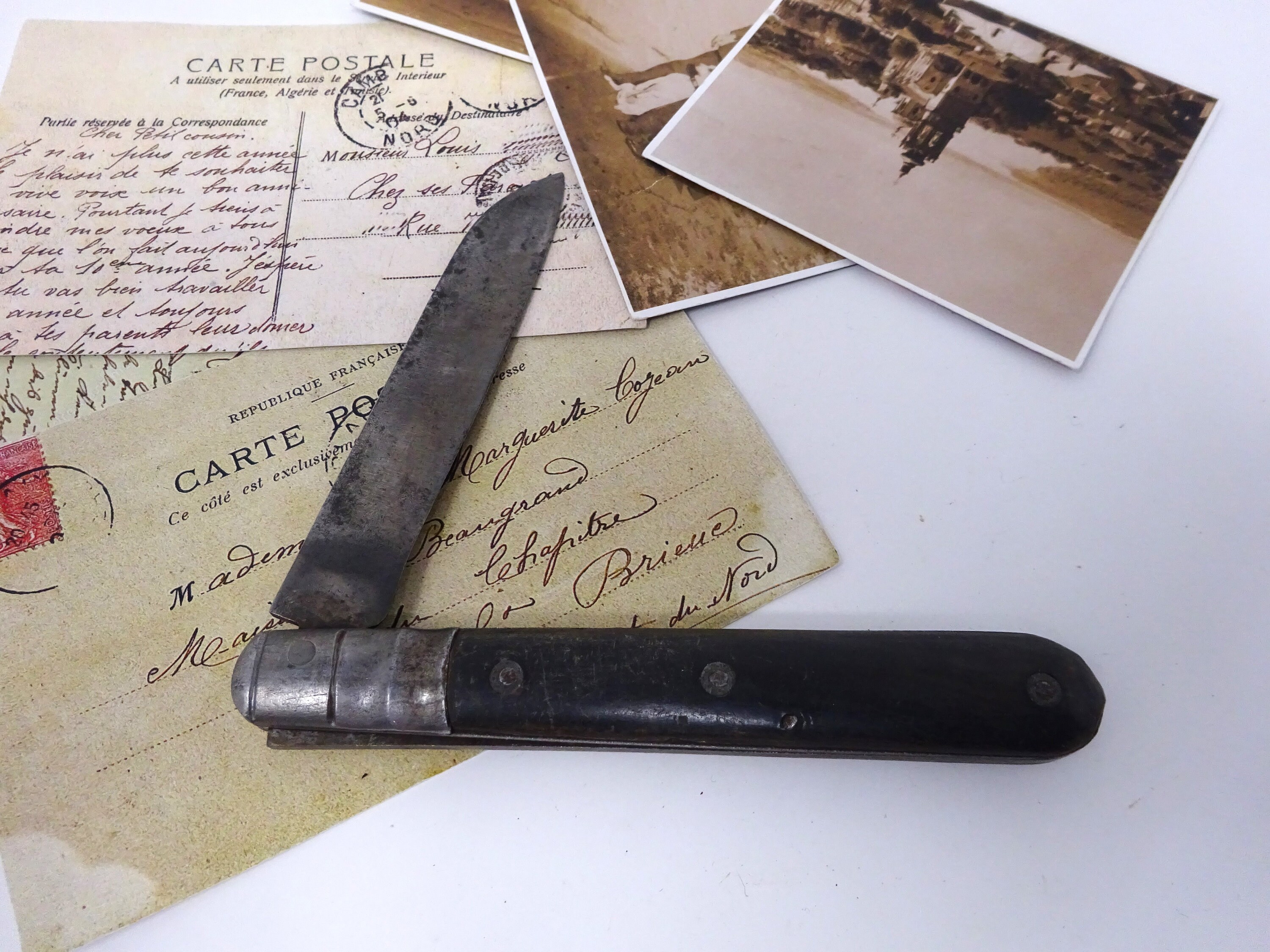 Genuine Brossard, Vintage Penknife Veritable Brossard, Collectible ...