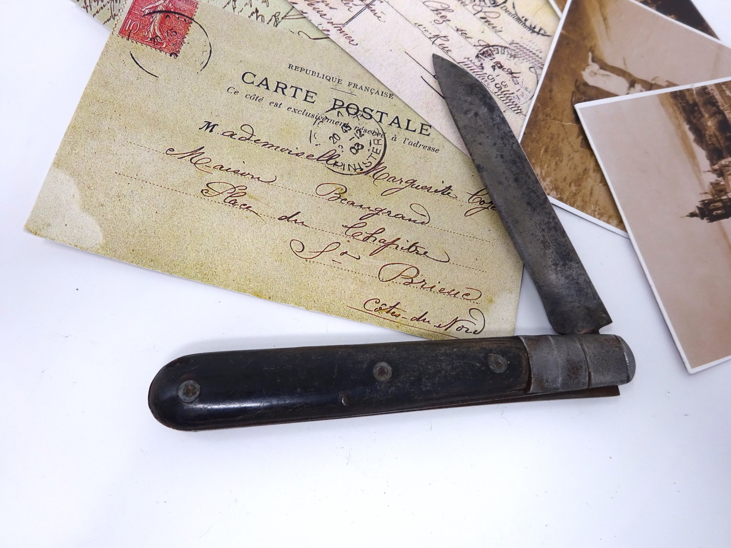 Genuine Brossard, Vintage Penknife Veritable Brossard, Collectible ...