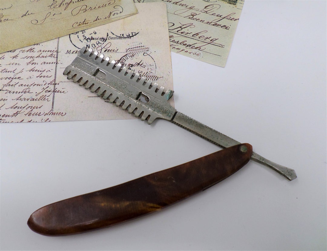 Vintage Straight Razor Marked urham and uplex, Shaving Razor, Old ...