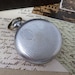 Vintage Pocket Watch unic With Porcelain Dial - Etsy