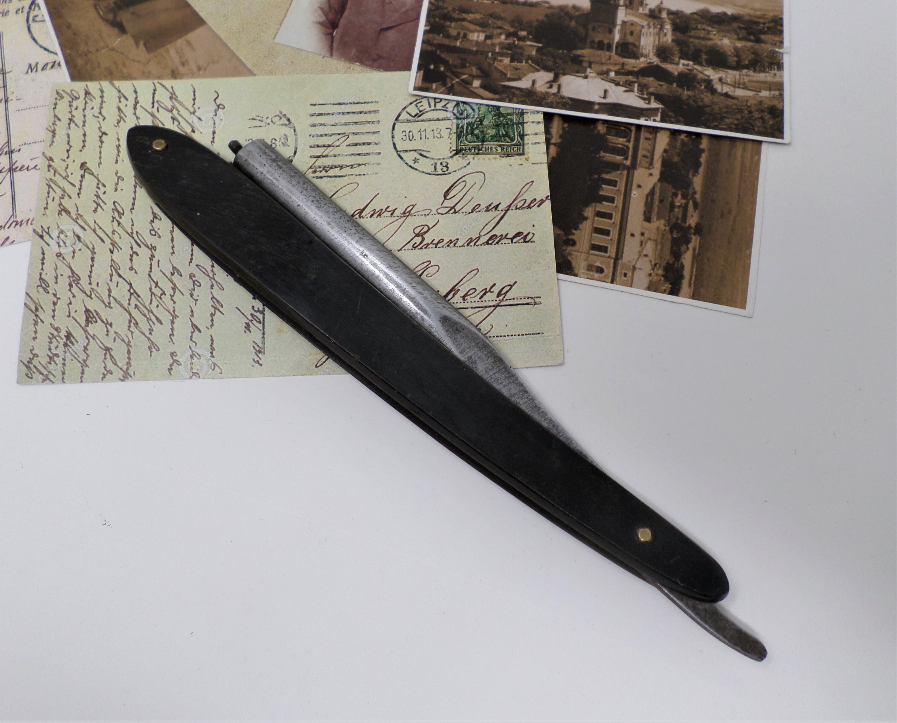 Vintage Straight Razor Marked jacques Lecoultre Au | Etsy