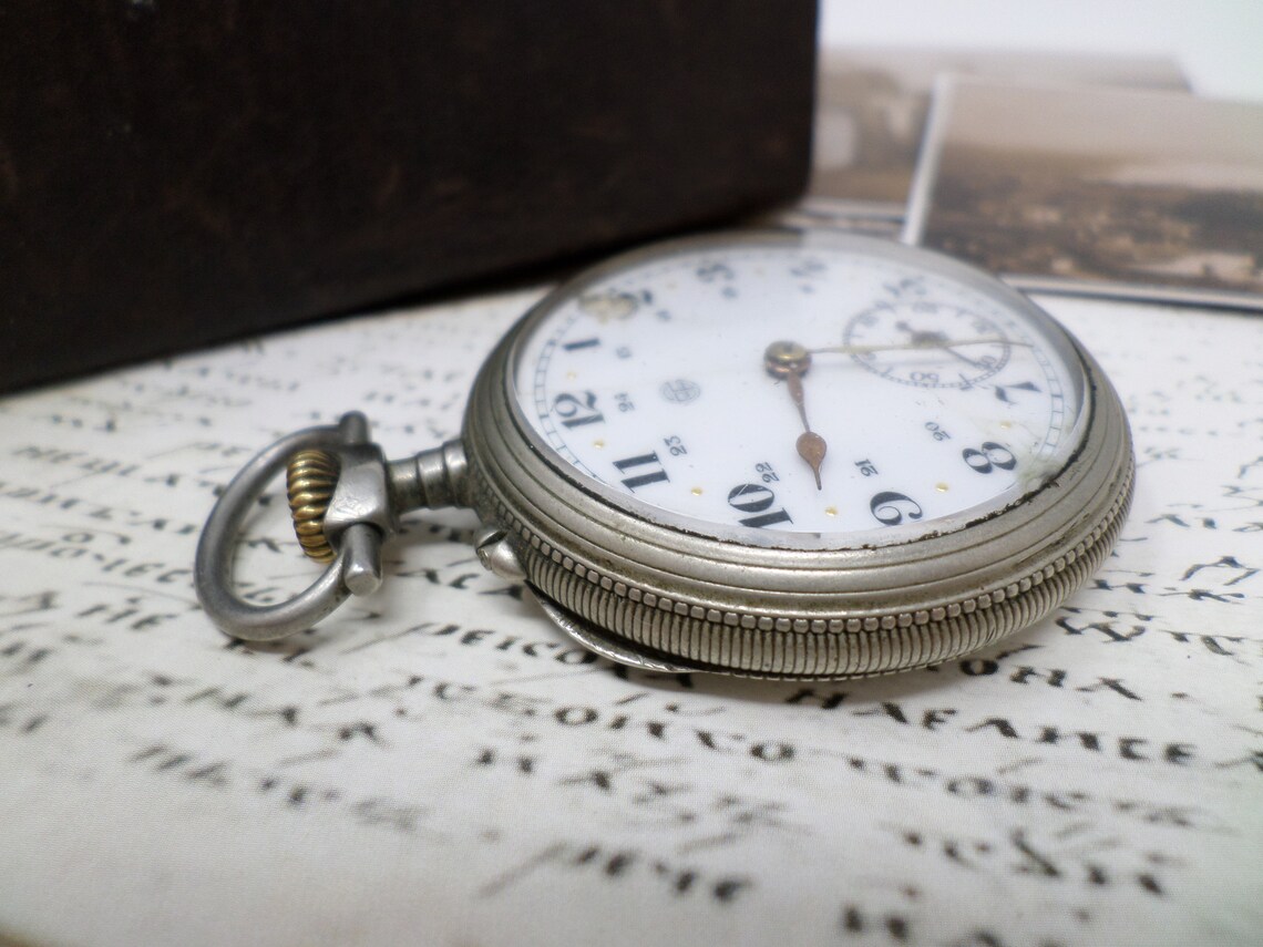 Antique Pocket Watch French Vintage Men's Pocket Watch - Etsy