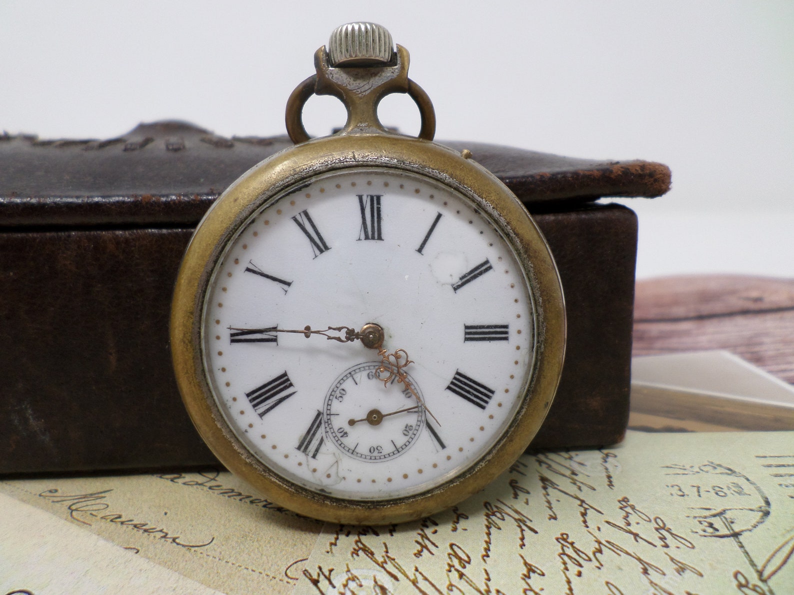 Vintage French Pocket Watch Antique Men's Pocket Watch - Etsy