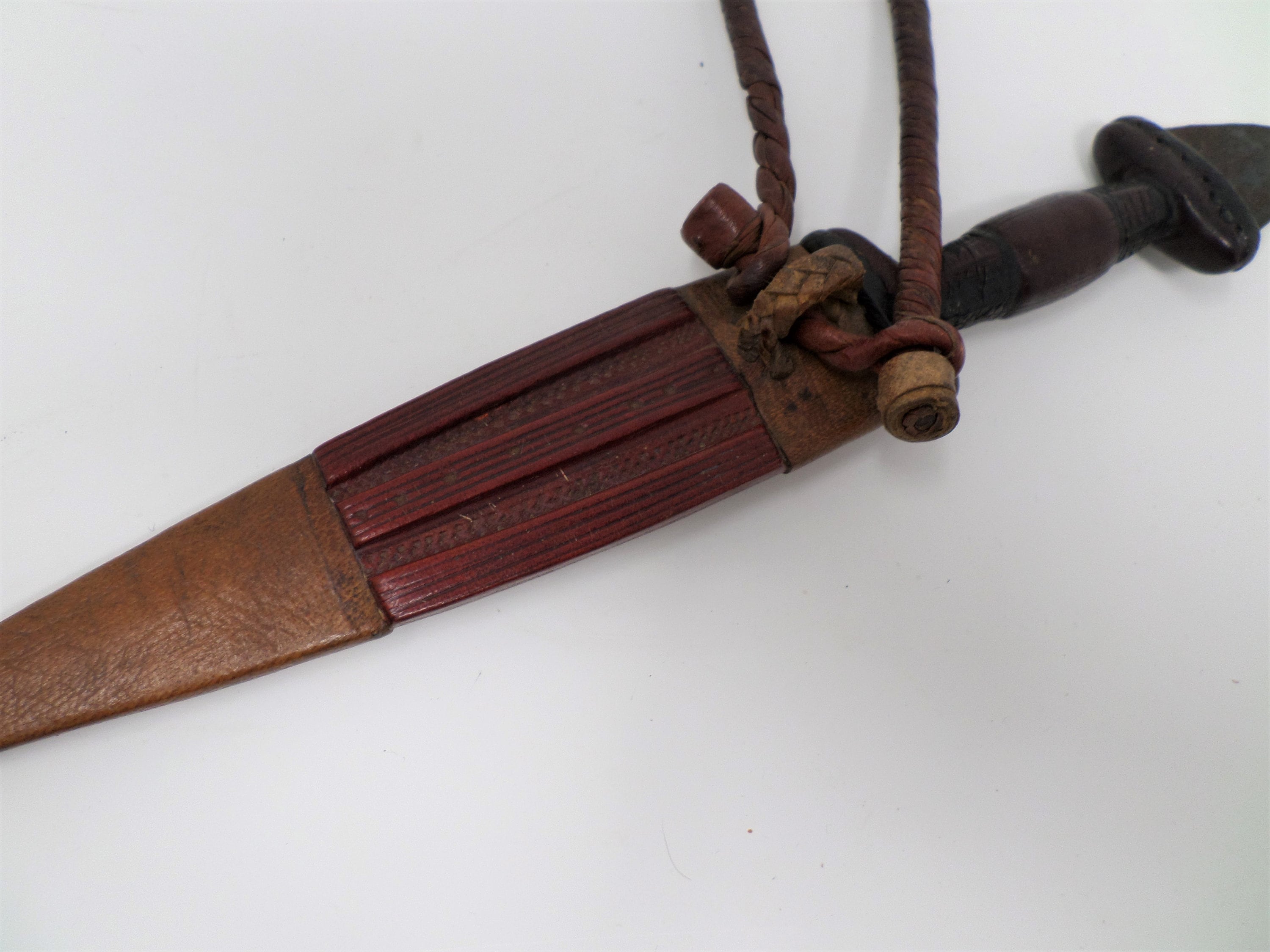 Collectibles Memorabilia Leather Hilt and Scabbard VINTAGE TUAREG ...