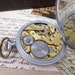 Vintage Pocket Watch unic With Porcelain Dial - Etsy