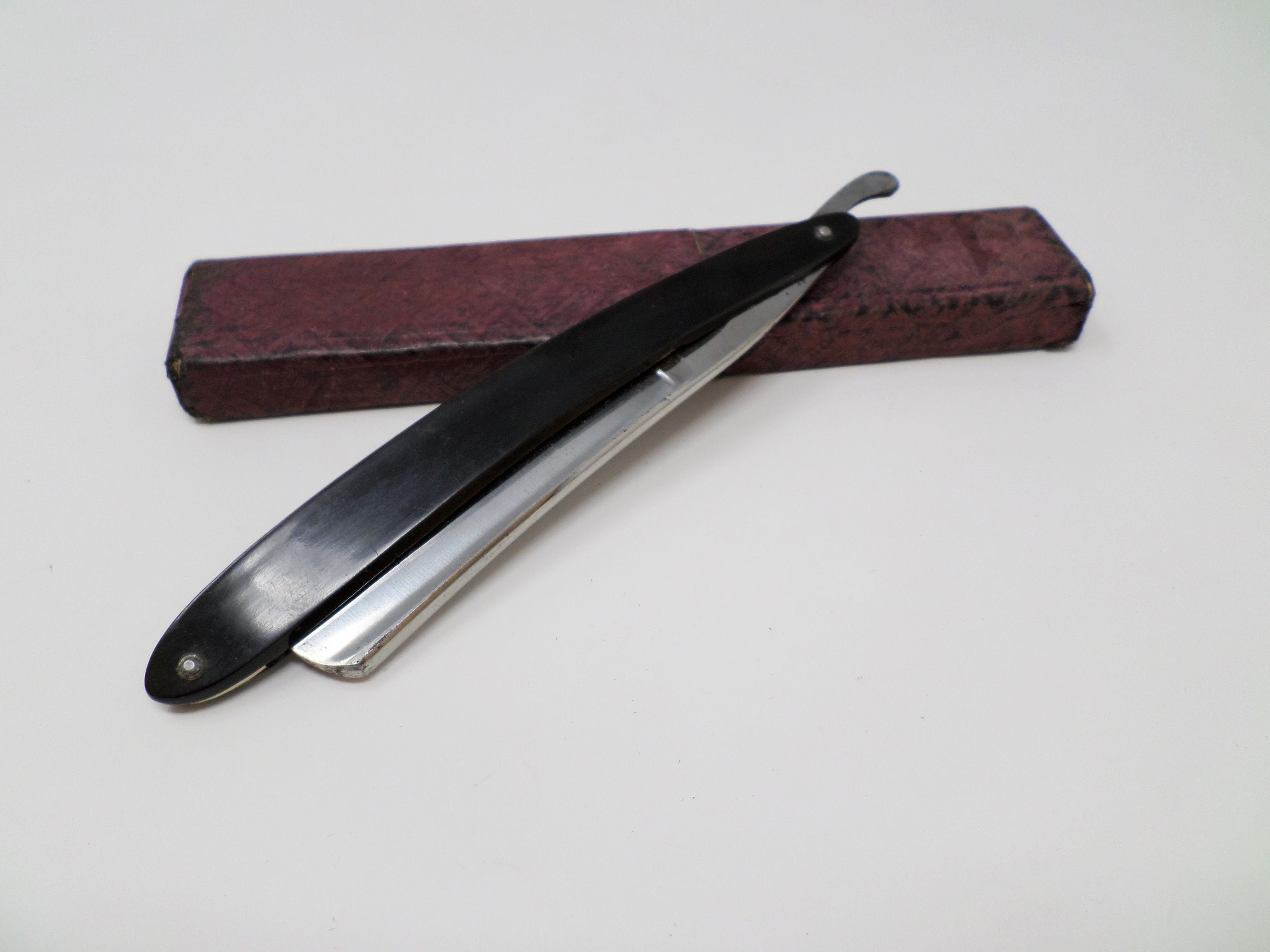 Vintage Straight Razor ACIER FONDU GARANTI Old French Cut - Etsy