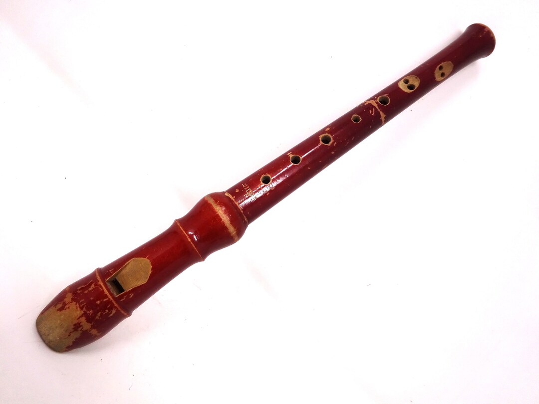Vintage Wooden Flute HOHNER SEBIM, Folk Whistles, Old Musical Pipe ...