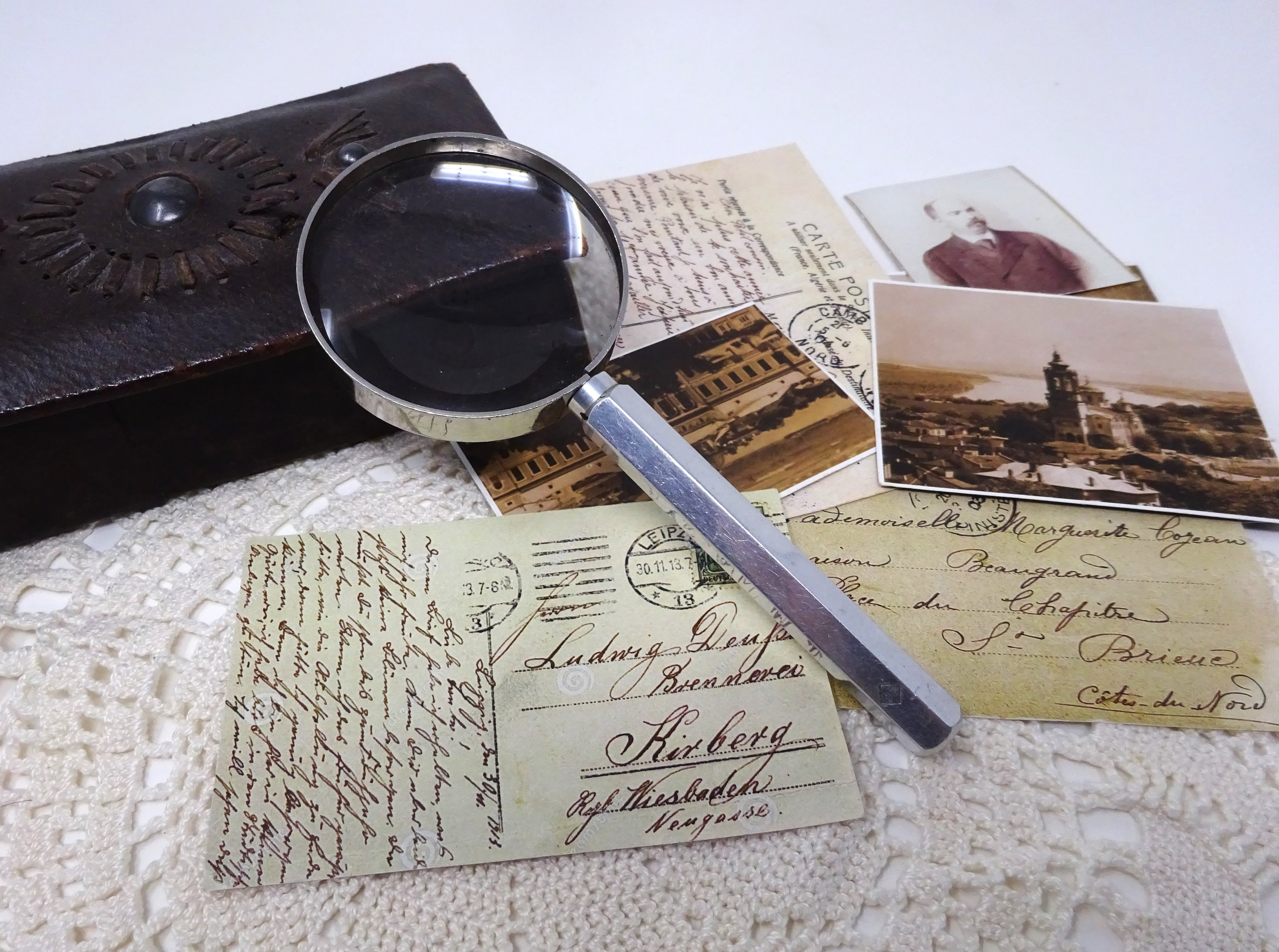 Vintage Magnifying Glass Old Magnifier Reading Glass Loupe - Etsy