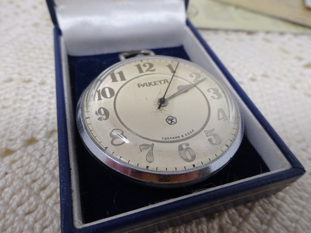 Raketa Russian Pocket Watch Vintage Mechanical Pocket Watch - Etsy
