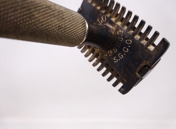 Vintage Apollo Shaving Kit with Safety Razor, Travel … - Gem