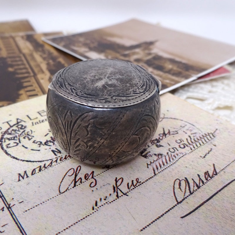 Old Pill Box - Etsy