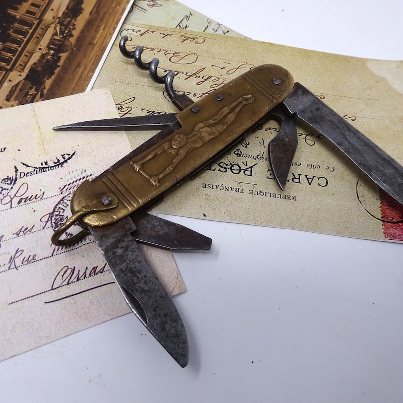 Vintage Pocket Knife - Etsy