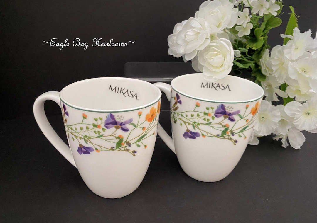 Set 2/mikasa, QUINN, Hard to Find Pattern, House of Turnowsky, 12 Oz ...