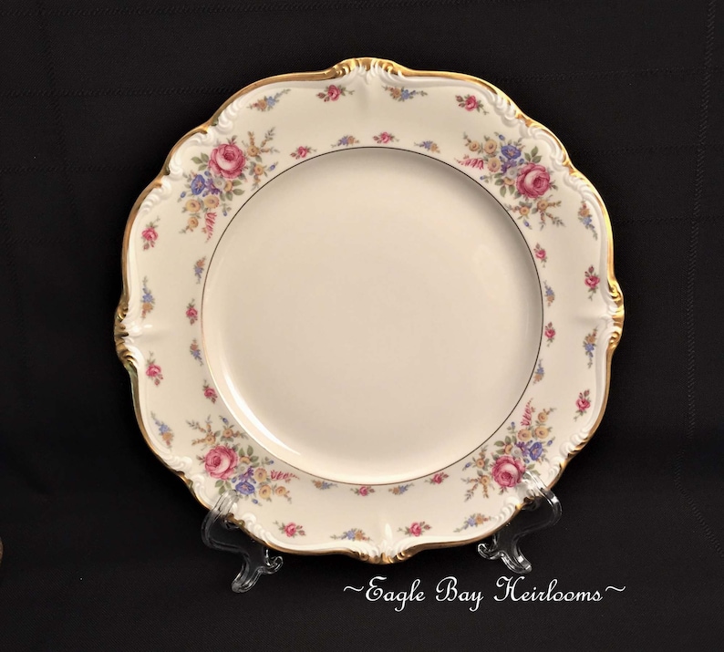 SALAD PLATE Rosenthal-continental Selb Germany Pompadour - Etsy