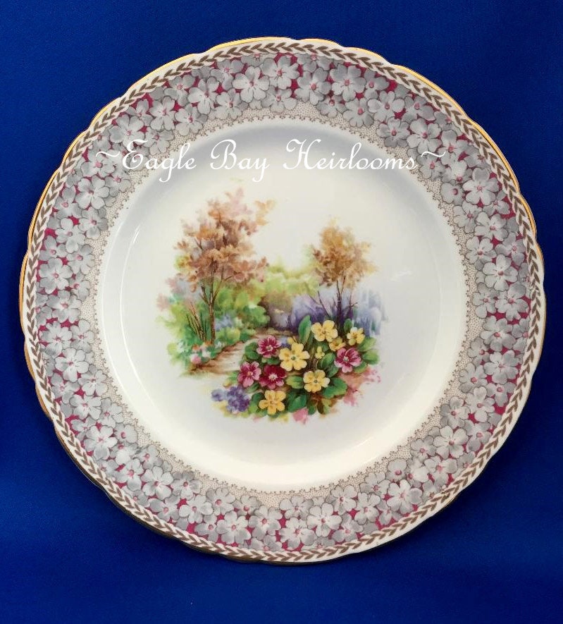 Set 11/H&M Sutherland WOODLAND DELL Bone China Salad | Etsy