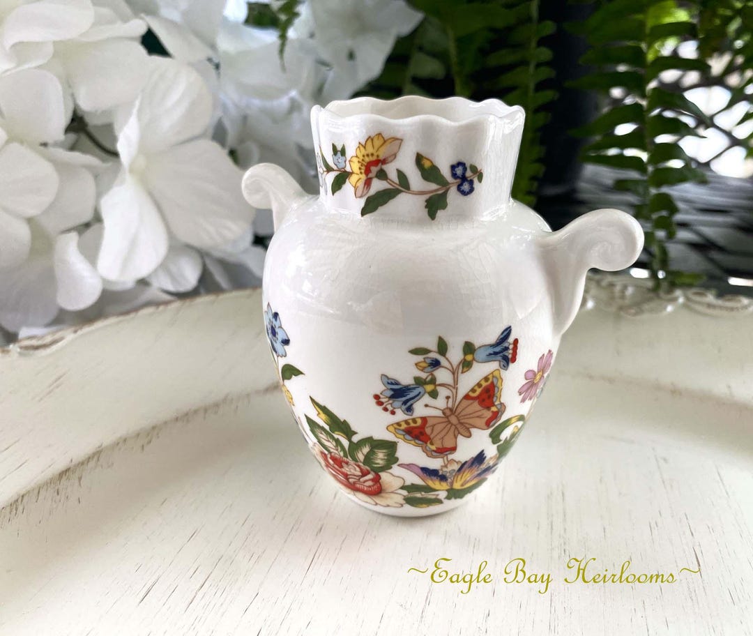 Miniature Bud Vase/mini Urn With Handles, COTTAGE GARDEN by John ...