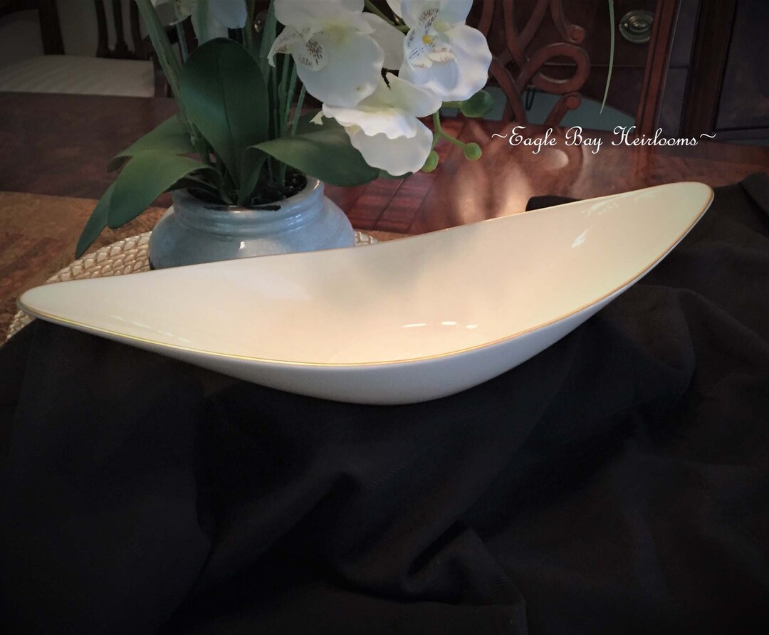Lenox Centerpiece Bowl, Olympia Collection, Oblong Contemporary Style ...