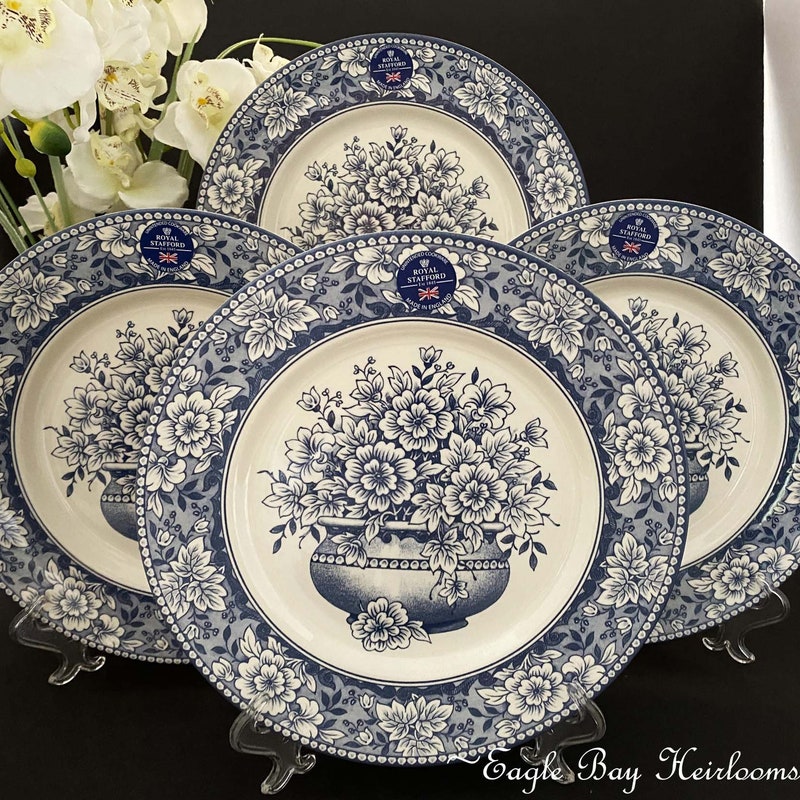Floral China Plates - Etsy