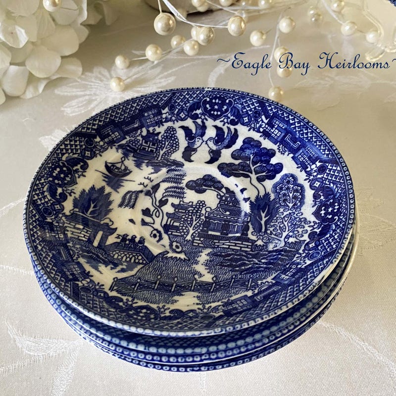 Blue Willow Paper - Etsy
