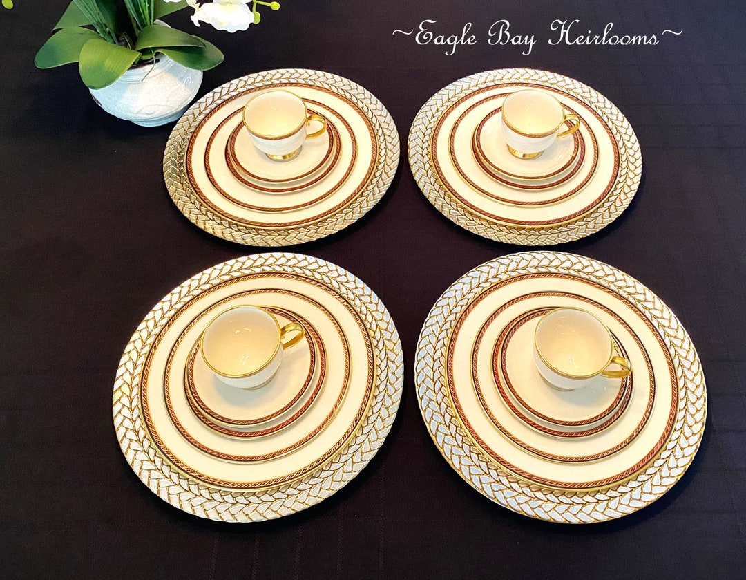 20 PC Service for 4/ LENOX, Monroe, Presidential Collection, Made USA ...