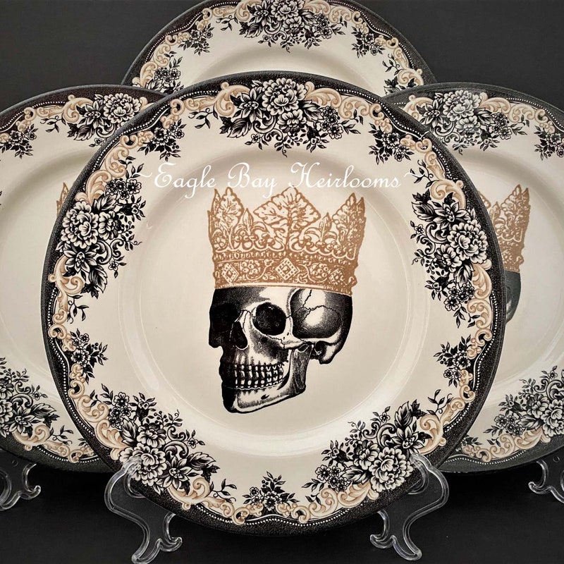 Skull Dinnerware - Etsy