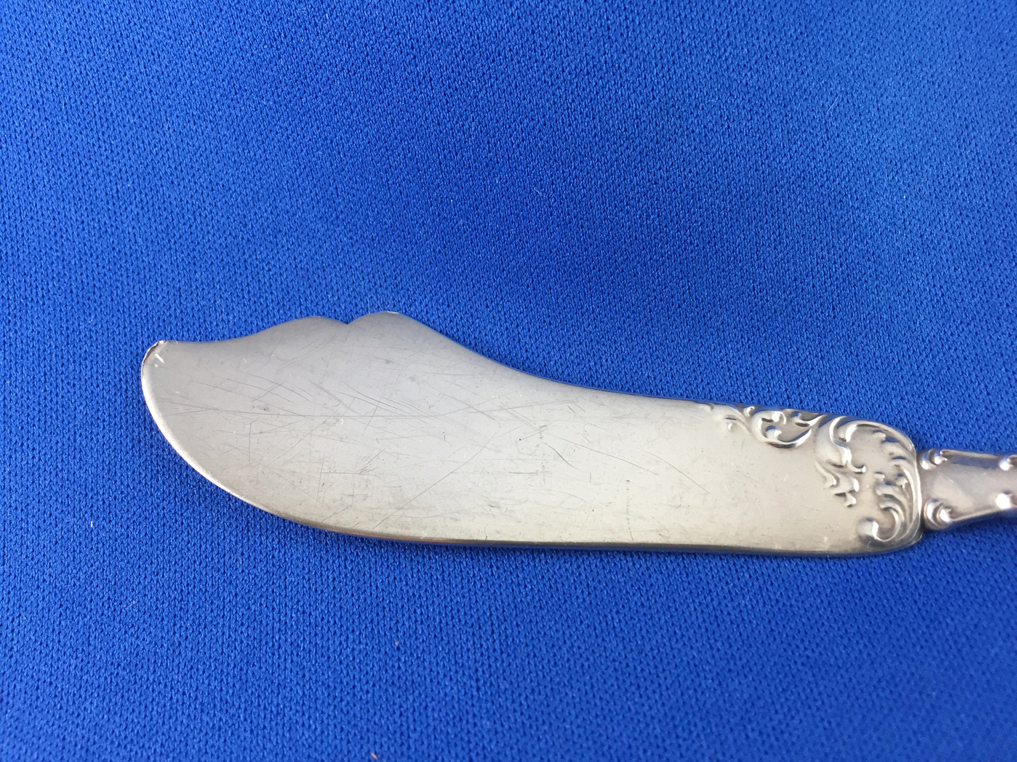 Sterling Silver Antique Master Butter Fish Knife 6.75 | Etsy