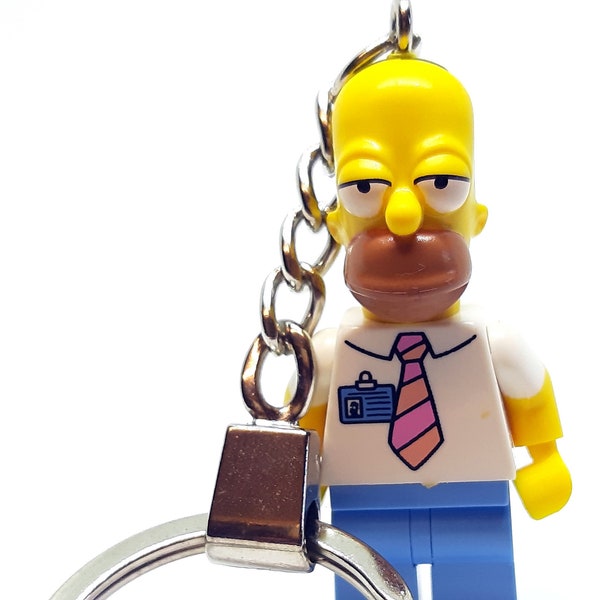 Custom Legos Minifigure Keyring - Etsy