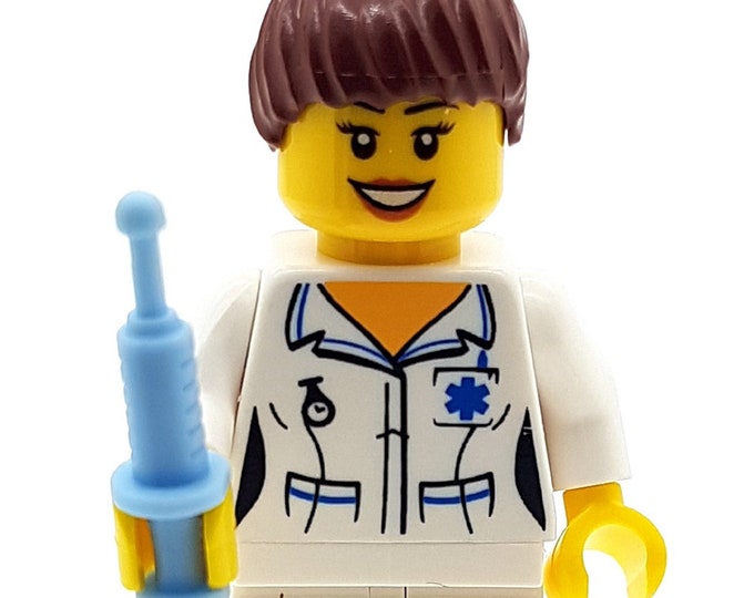 Models Built of LEGO® Bricks Operating Room Cart Syringe for Doctor ...