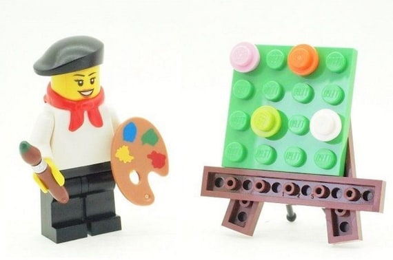 LEGO Series Collectible Minifigure Painter Artist | ubicaciondepersonas ...