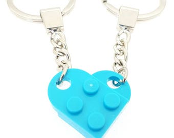 Lego® Heart Keychain | Etsy